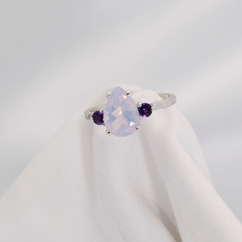 Purple Quartz Ring - Etsy