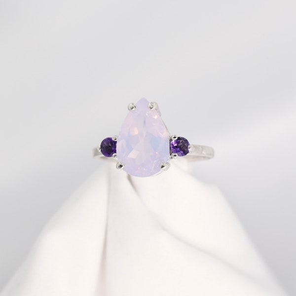 Purple Quartz Ring - Etsy