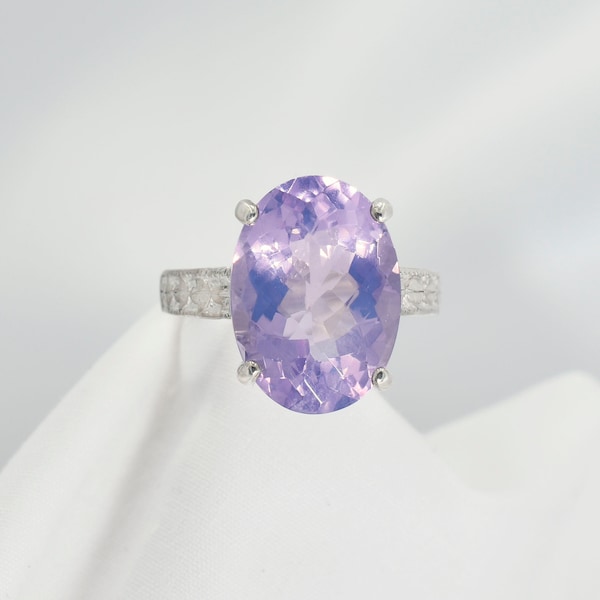 Purple Quartz Ring - Etsy
