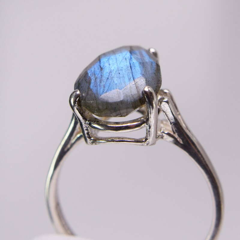 Labradorite Ring - Etsy