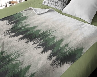 Pine Tree Blanket | Etsy
