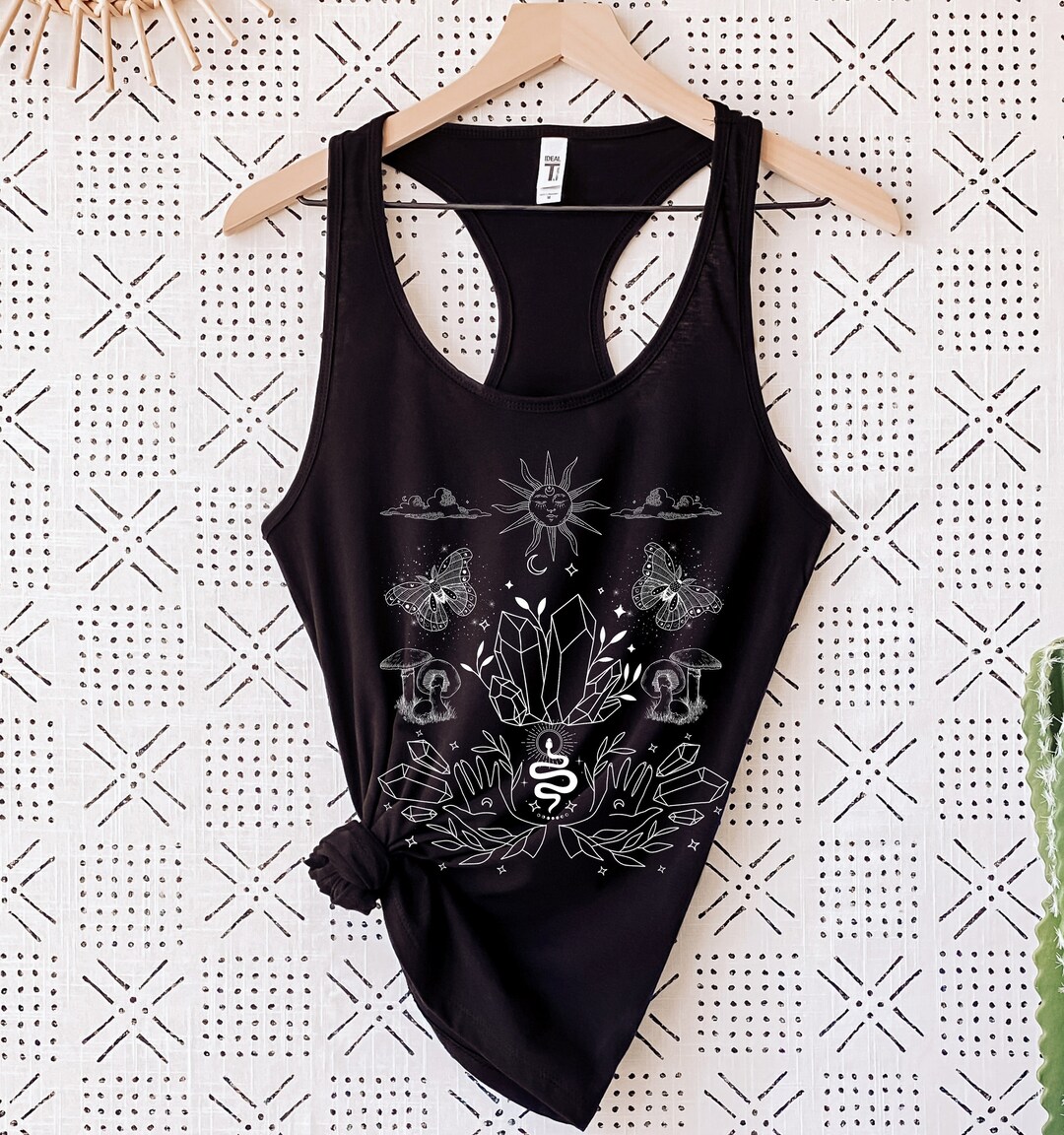 Witch Vibes Celestial Tank Top Light Academia Witchy Clothing - Etsy