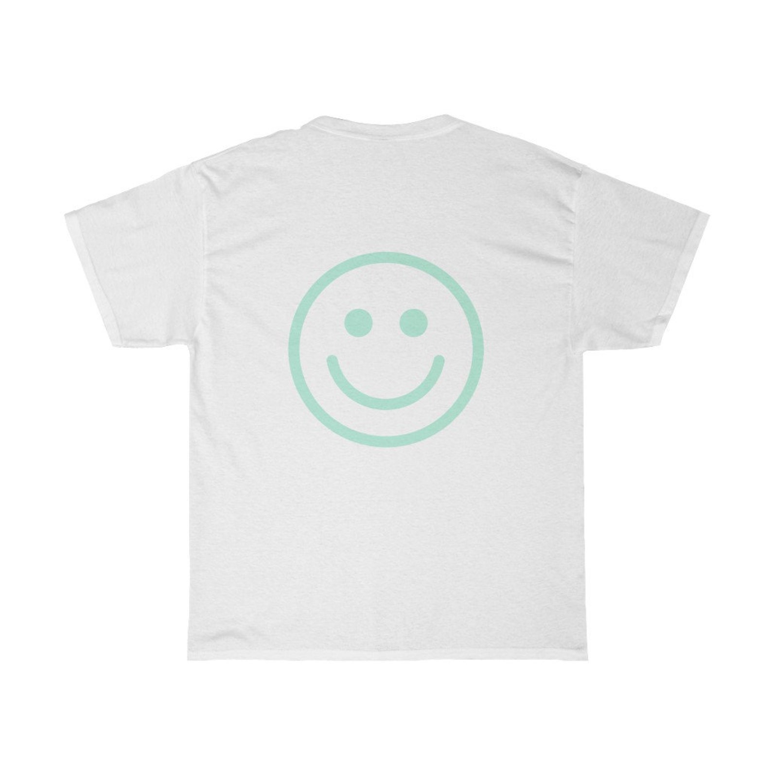 Pastel Mint Green Smiley Face Indie Clothing Soft Girl | Etsy