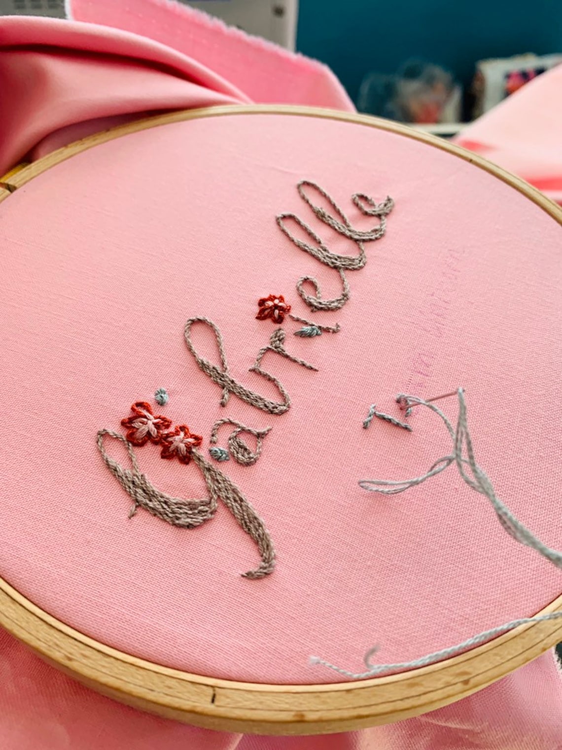 Personalization Embroidery Name or Words for Gift Idea | Etsy