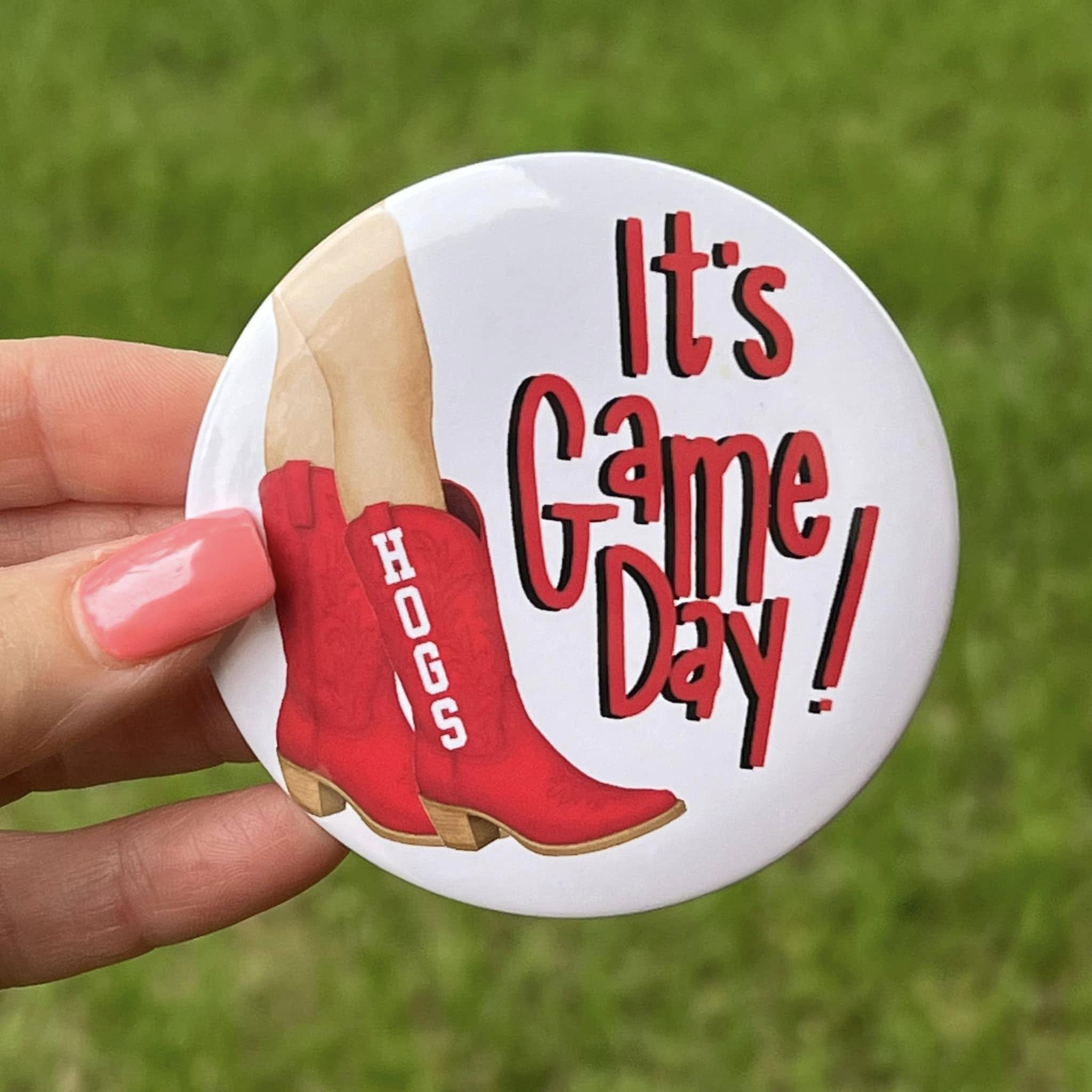 Sports Football Buttons Arkansas - Etsy