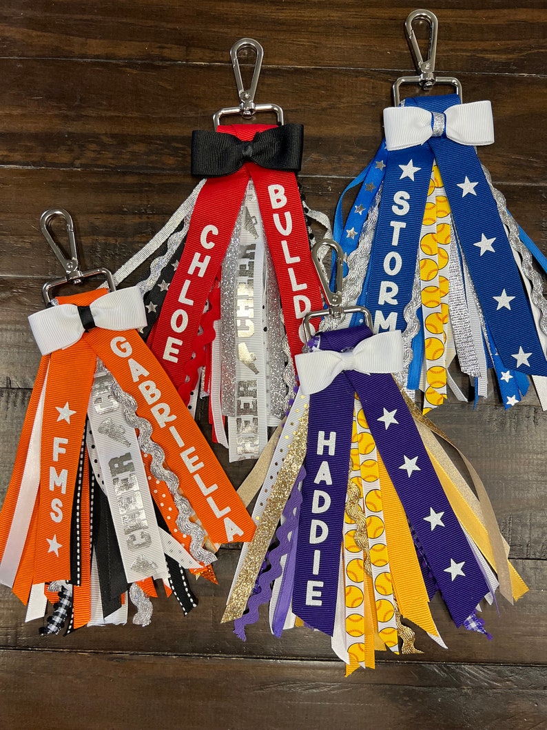 Spirit Ribbon Zipper Pulls - Etsy