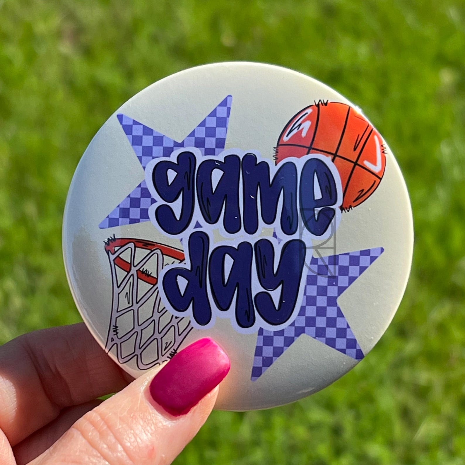 Game Day Buttons Soccer Volleyball Baseball Softball Basketball - Etsy