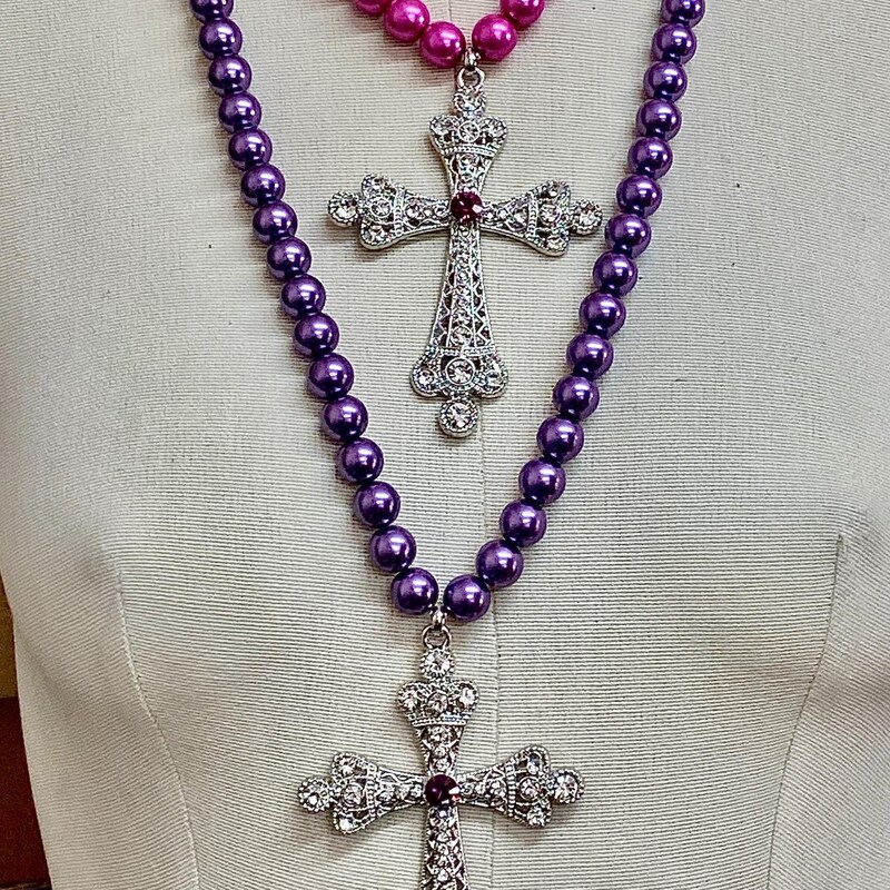 Cool Cross Necklace - Etsy