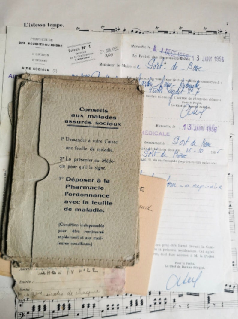 Antique & Vintage Medical Document Bundle (ref 10) - Etsy