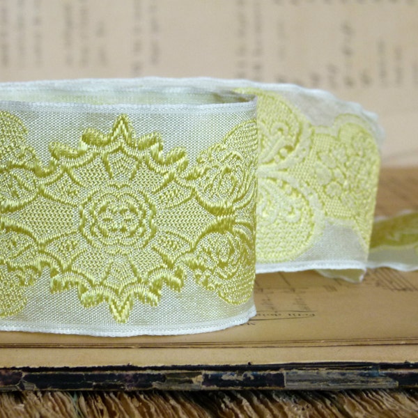 Chartreuse Ribbon - Etsy
