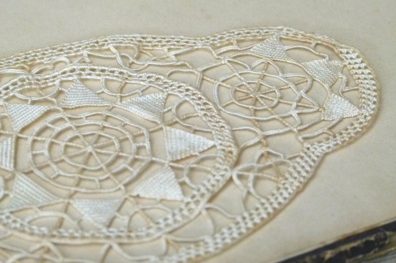 Beautiful Late 19th Century Antique Handmade Reticella Lace Insertion ...