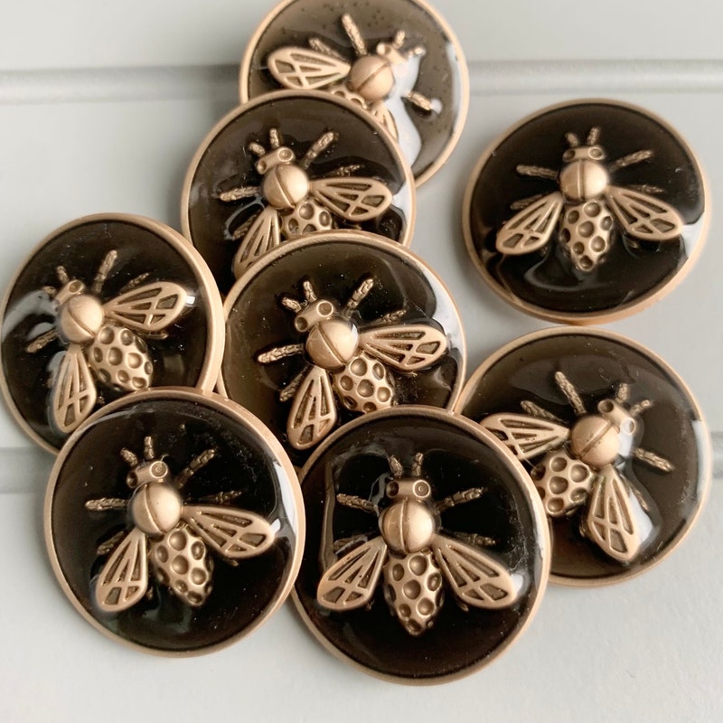 Bee Buttons - Etsy