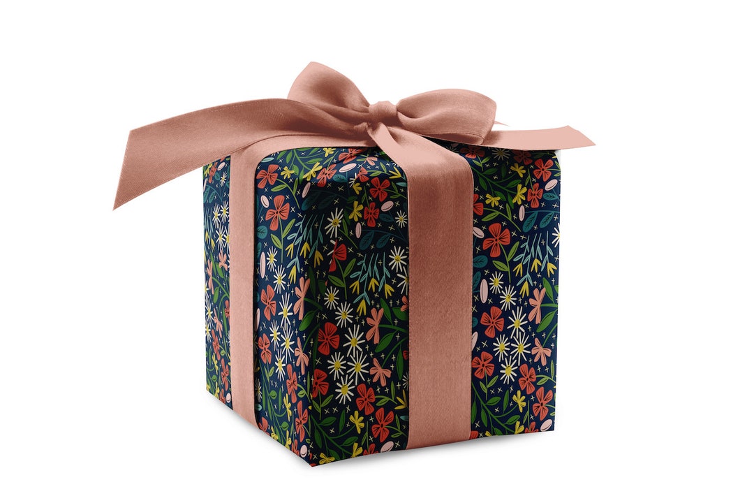 Overflow Garden Wrapping Paper | Flower Gift Wrap | Floral Wrap | Gift ...