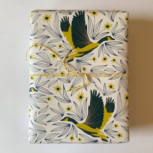 Bird Wrapping Paper | Goose Gift Wrap | Geese Wrap | Gift Wrap ...