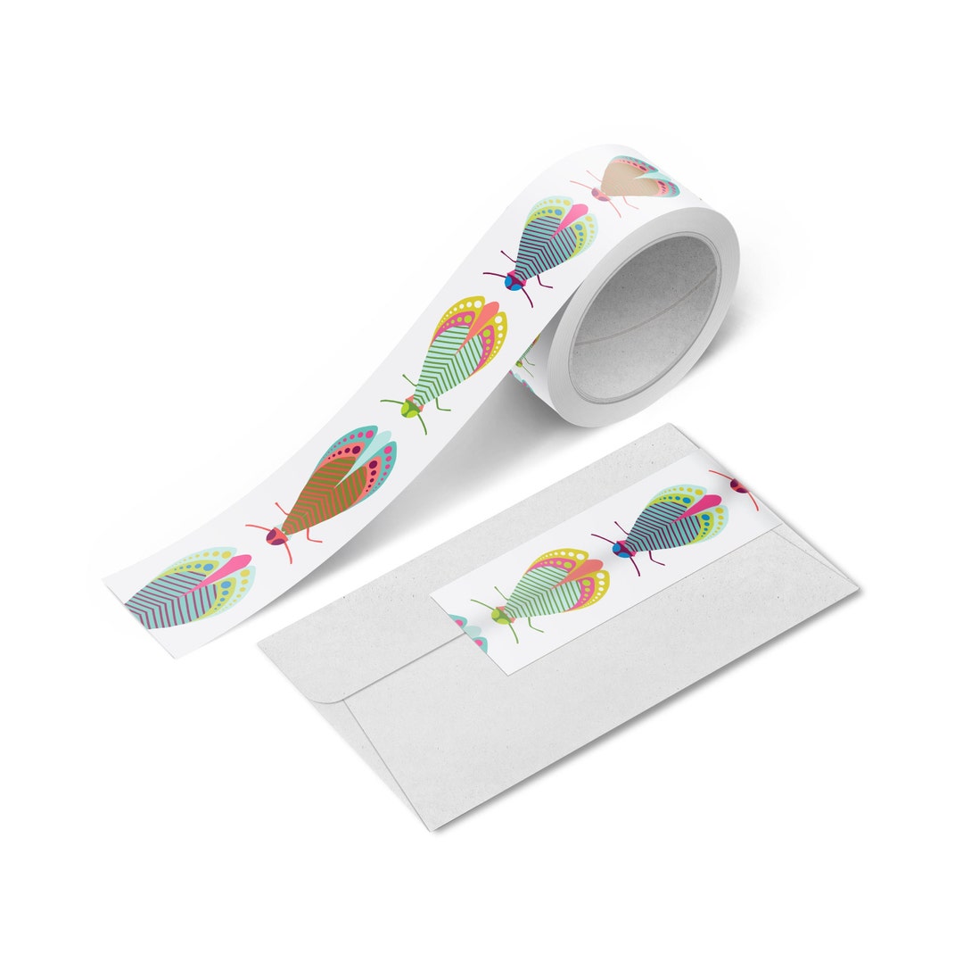 Bug Washi Tape | Insect Washi Tape | Moth Washi Tape | Masking Tape ...