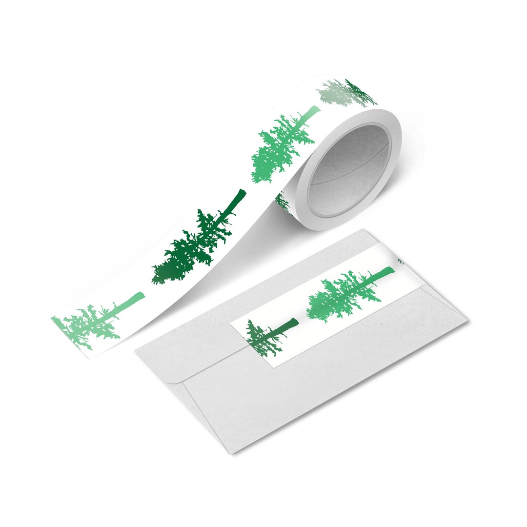Pacific Northwest Tree Washi Tape: Forest Journaling Tape - Etsy