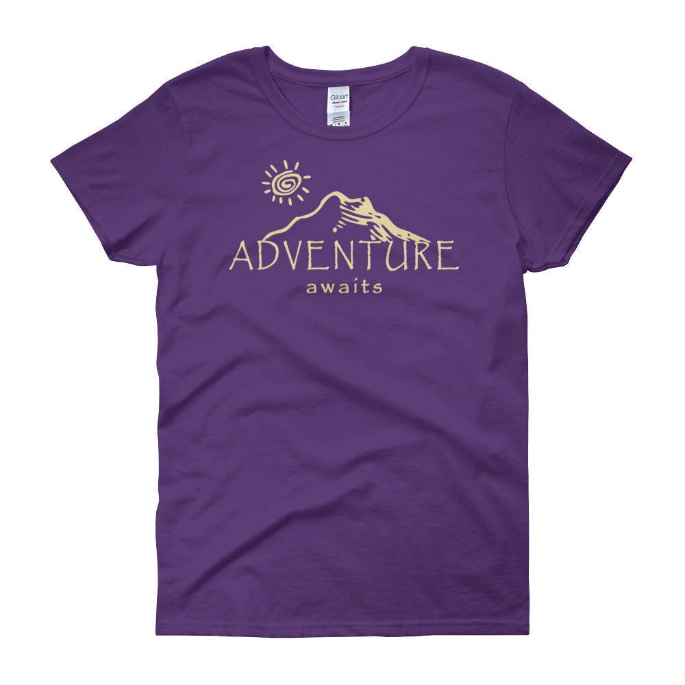 Adventure Awaits, Women's T-shirt, Adventure Shirt, Mountain Shirt ...