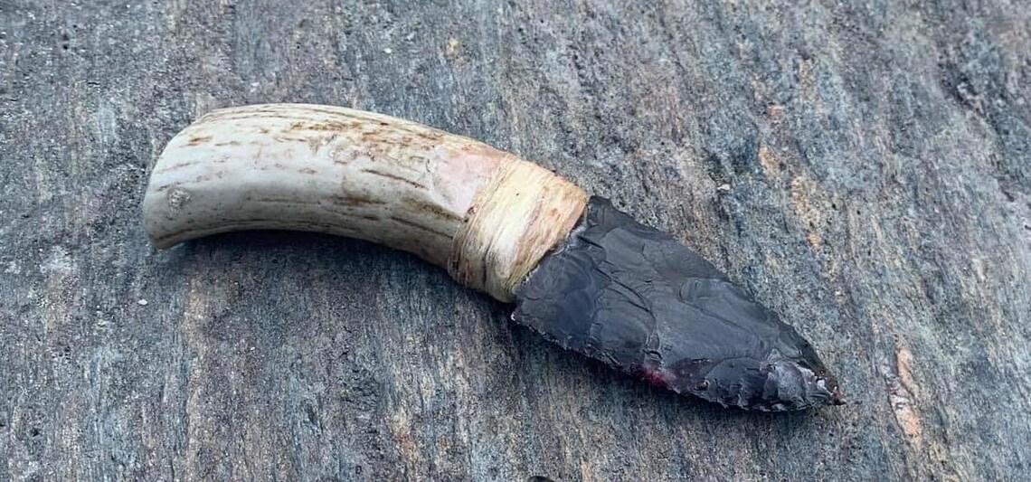 Medium Length Flint Knives made to Order - Etsy