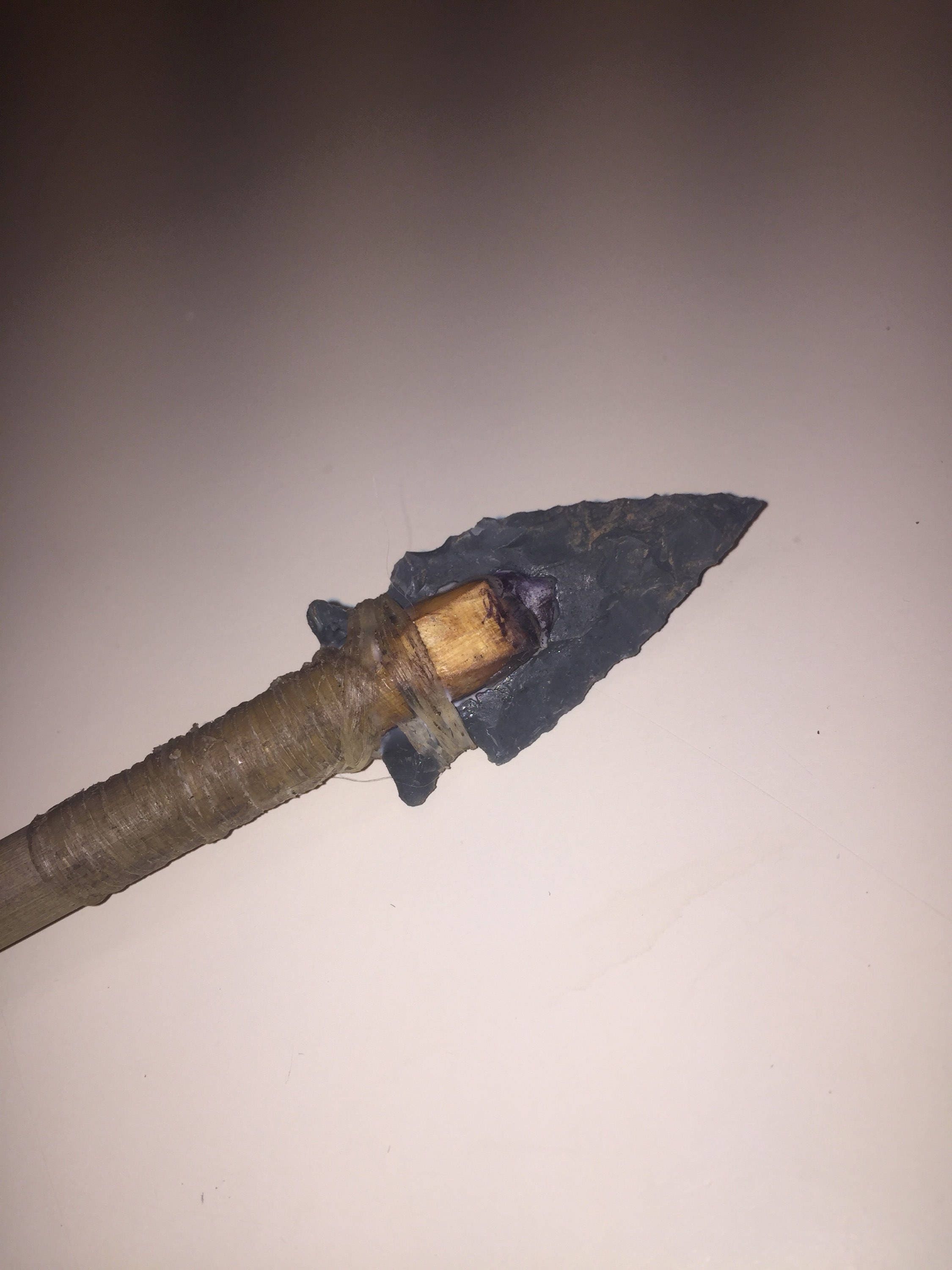 Set of Seven Primitive Arrows, Bow Hunting Arrows, Archery Arrows ...