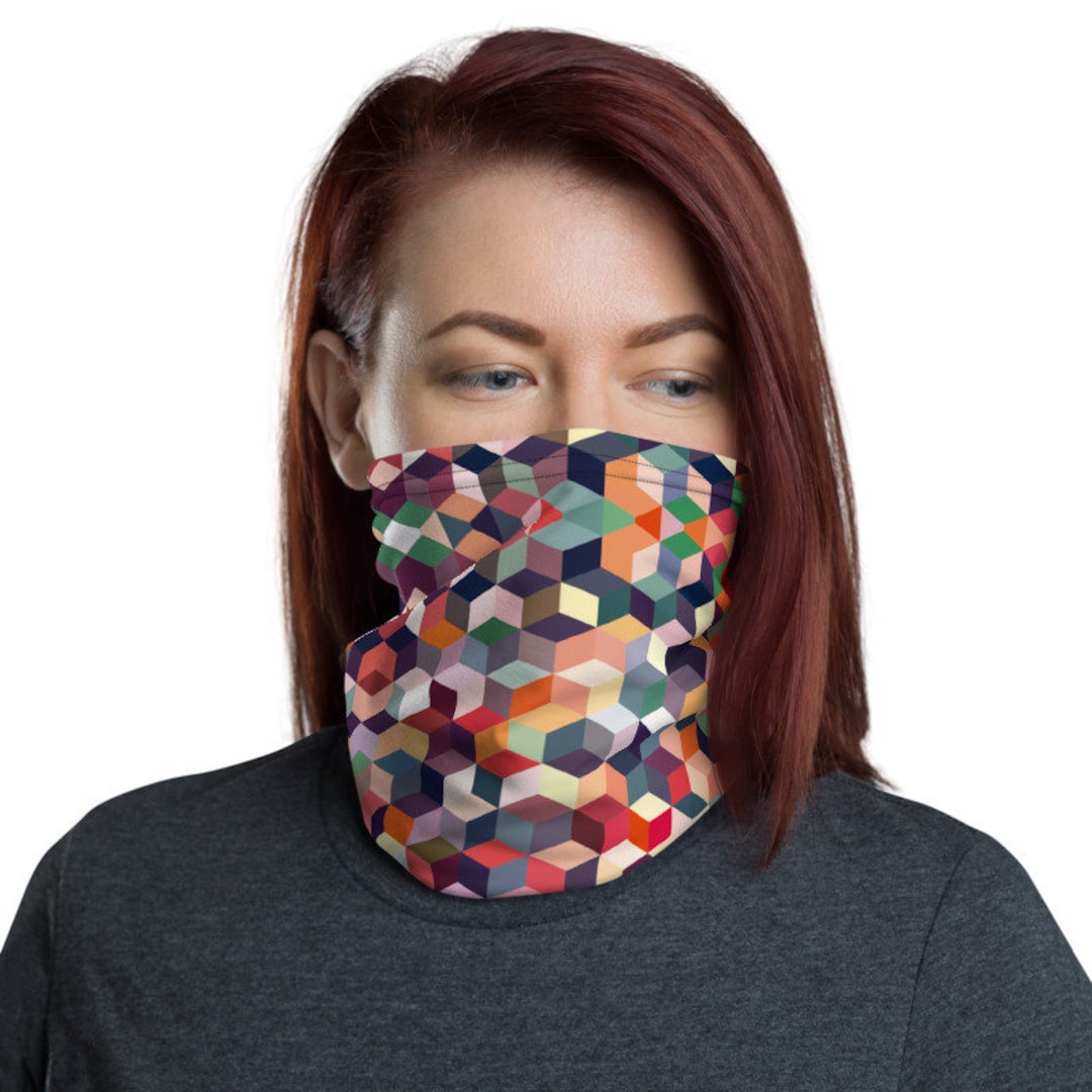 Digital Camo Face Mask, Mask Cover, Facial Recognition Protection Mask ...