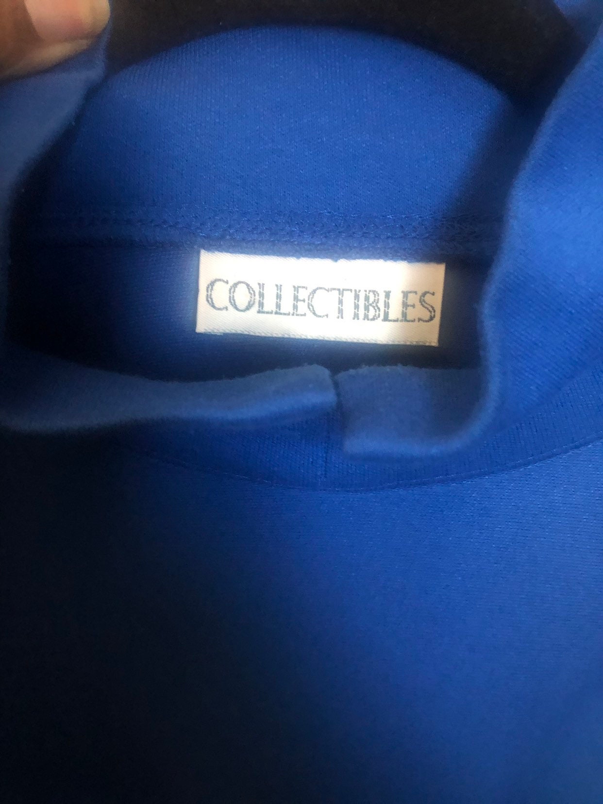 80s Blue Vintage Dress - Etsy