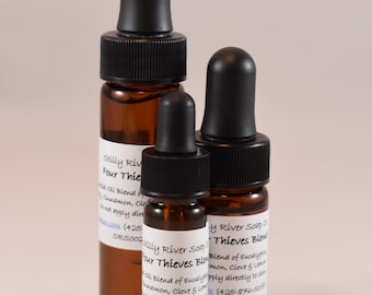 4 Thieves Protective Blend Oil-100% Pure Essential Oil - Etsy