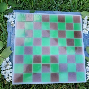 Nature Colored Chess Set - Etsy