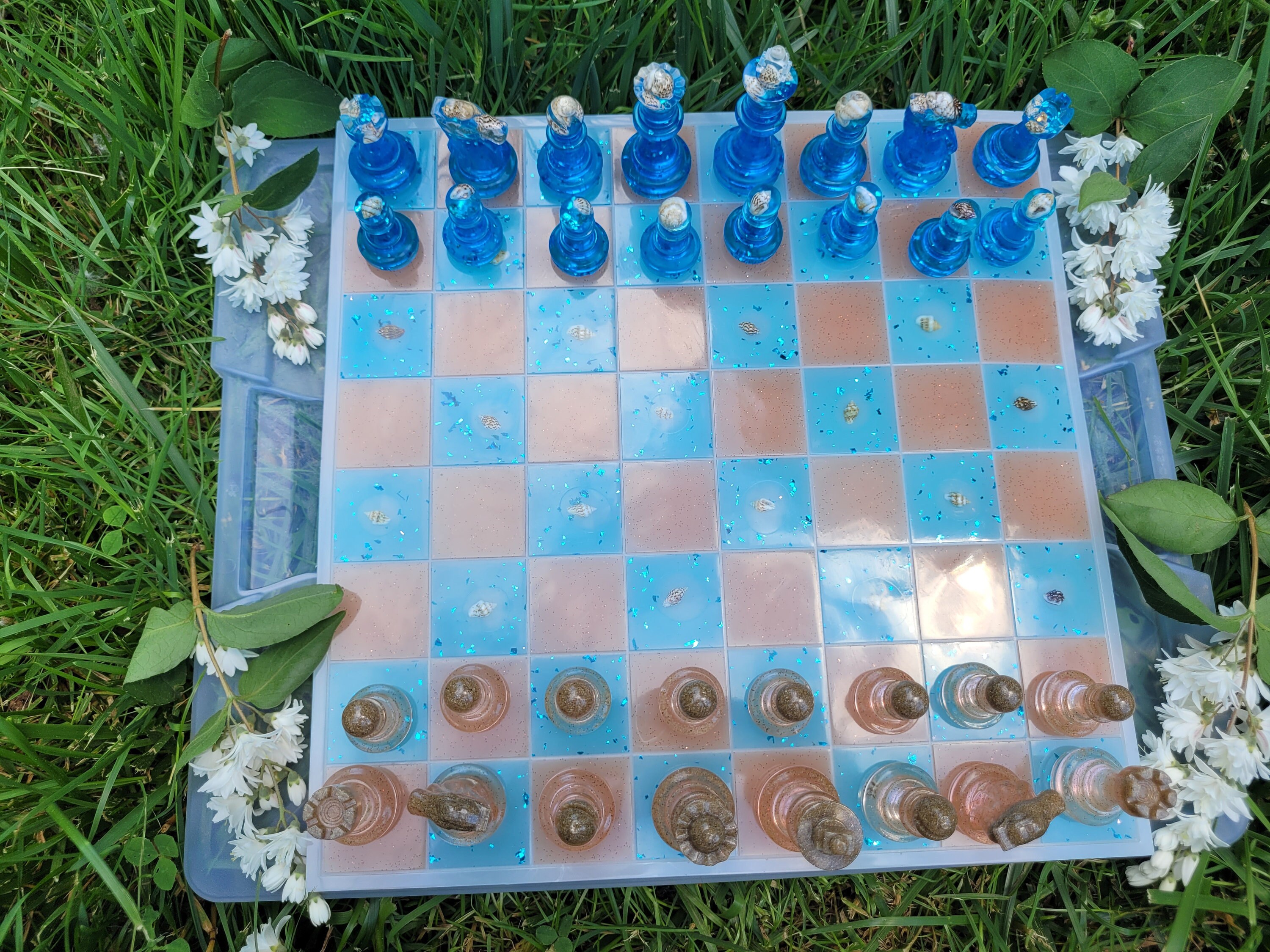 Beach Chess Set - Etsy