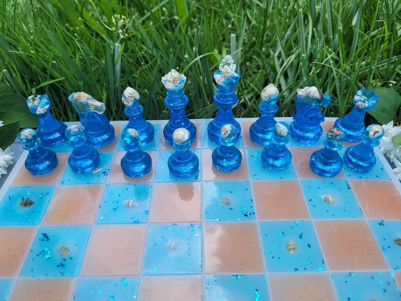 Beach Chess Set - Etsy