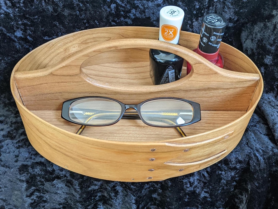 Shaker #4 Divided Carrier in Cherry - Etsy