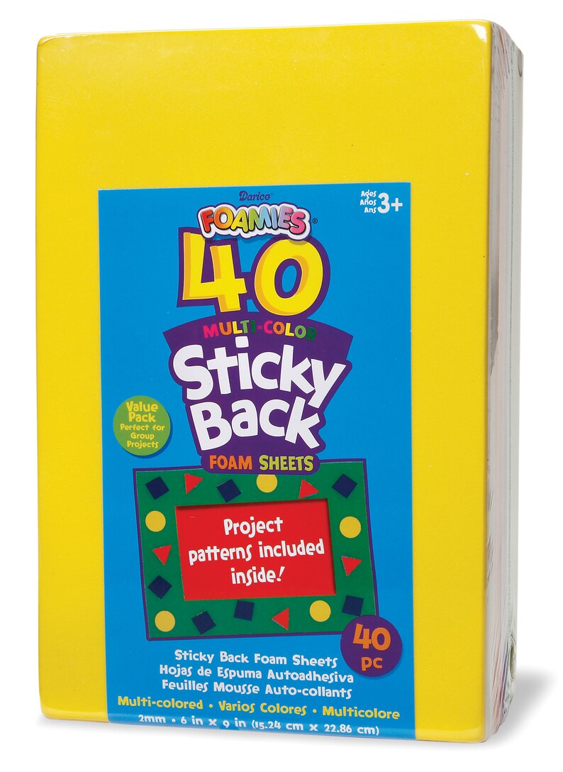 40 Pack Sticky Back Foam Sheets (6in X 9in) in Variable Colours - Etsy