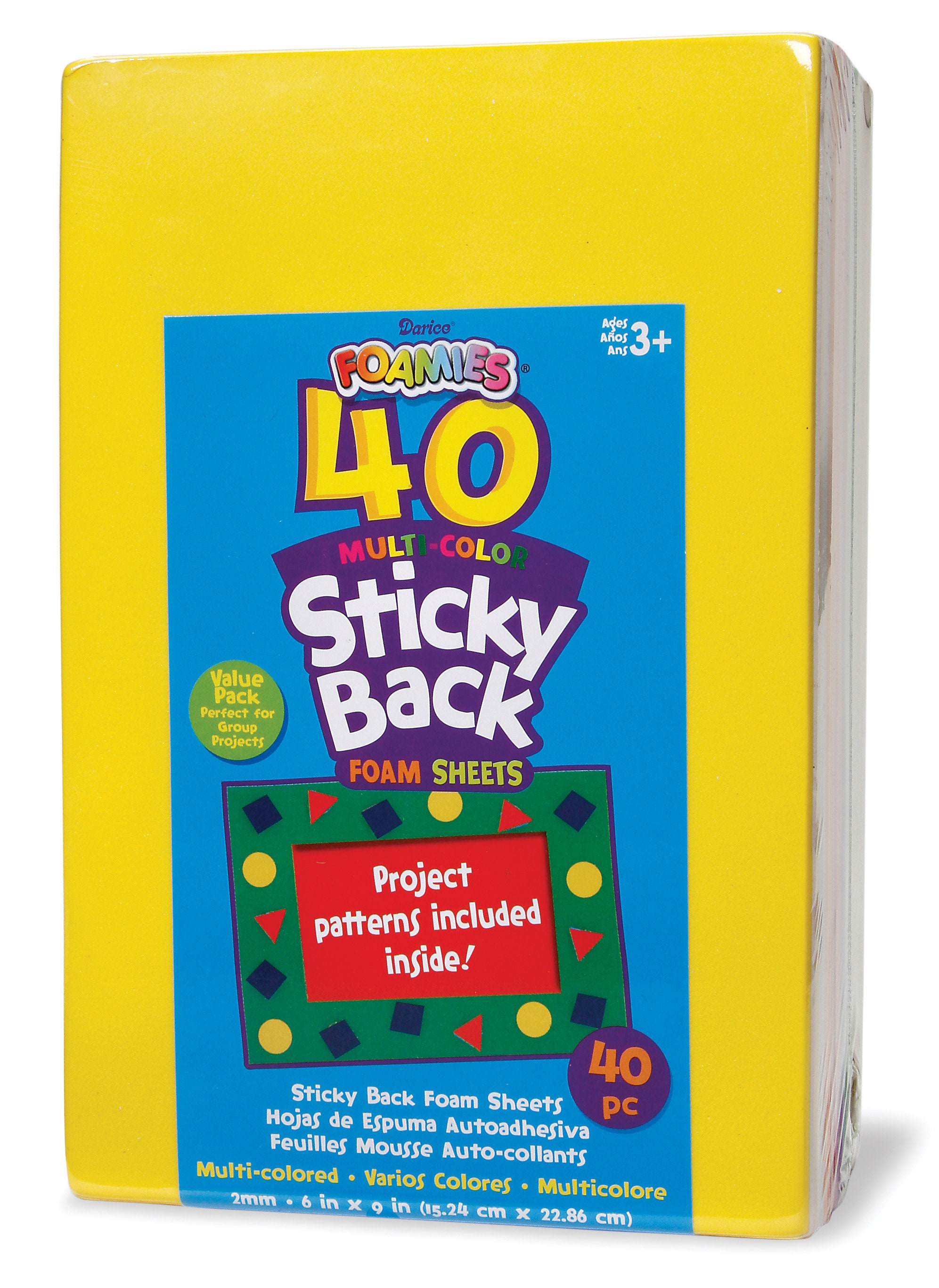 40 Pack Sticky Back Foam Sheets (6in X 9in) in Variable Colours - Etsy