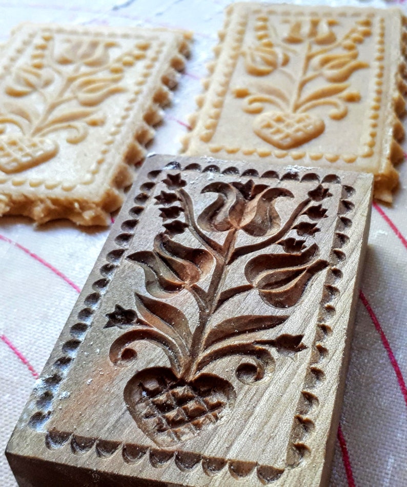 Hand Carved Walnut Wood Springerle/biscuit Mold Tree of Life | Etsy