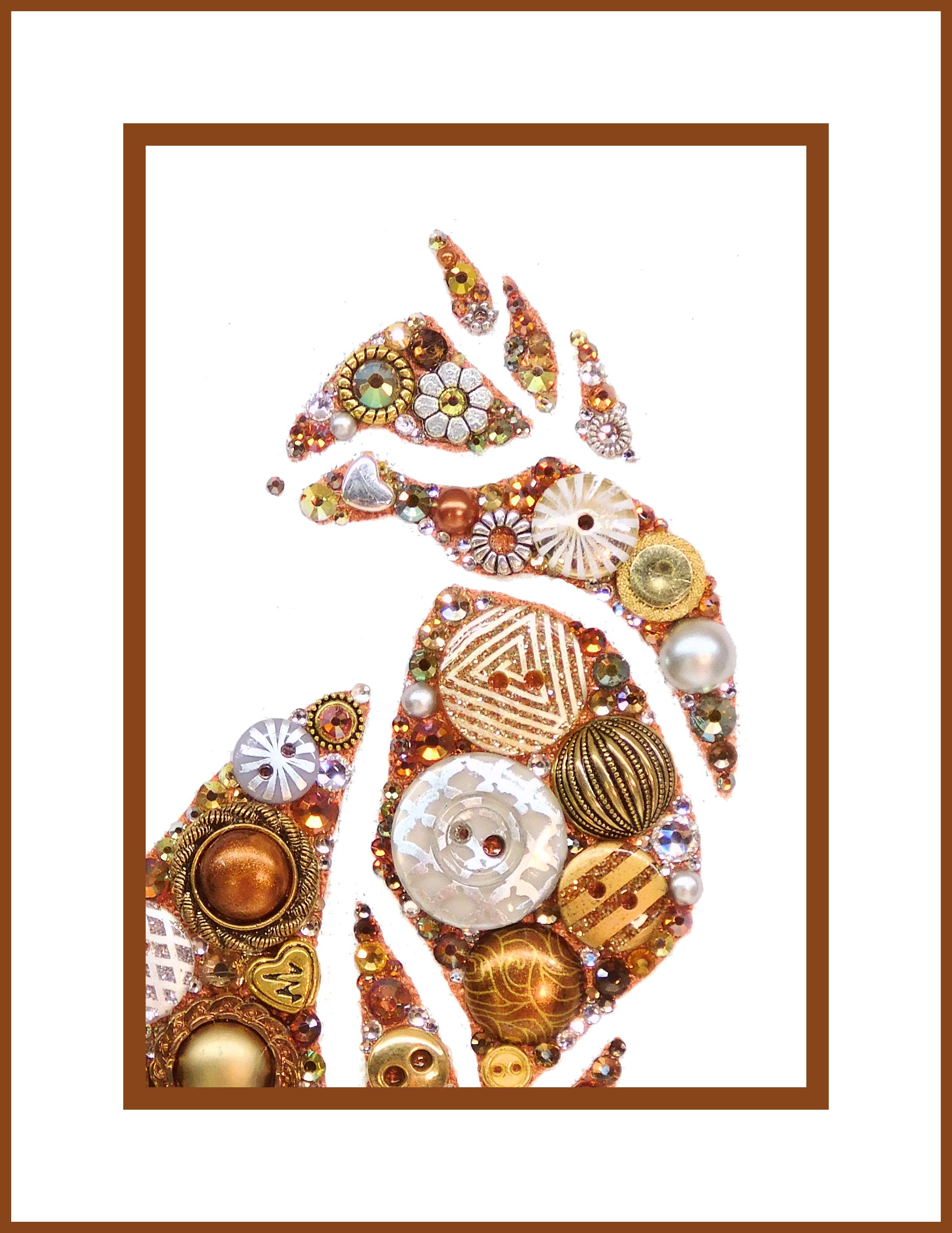 KITTY STENCIL 5x7 Button Art Button Artwork Button Ideas | Etsy