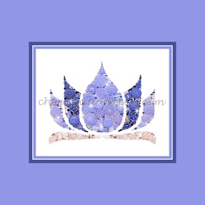 LOTUS FLOWER 91, 8x10 Button Art, Button Artwork, Wall Art, Button ...