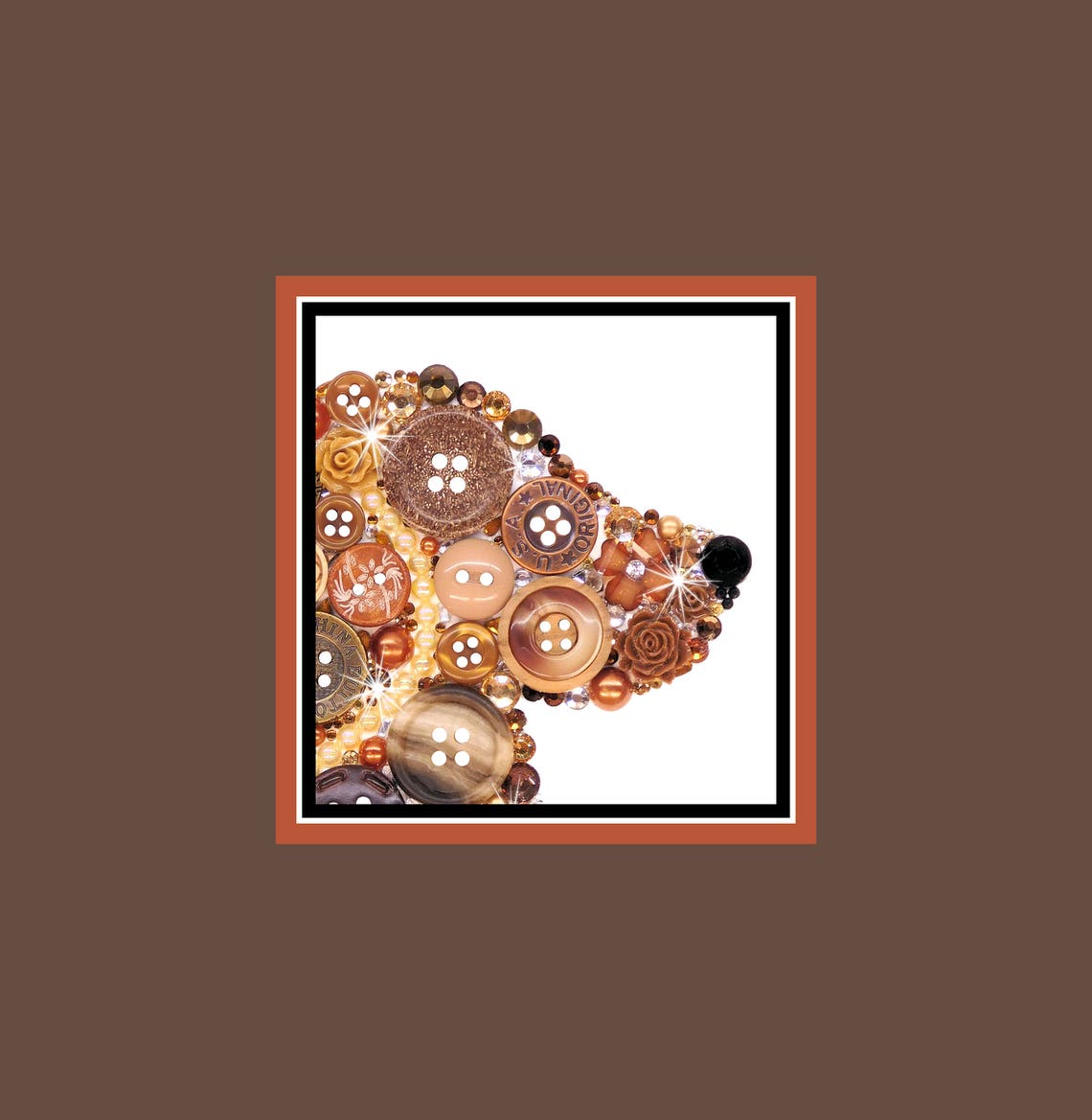SPANIEL 5x7 Button Art Button Artwork Dogs Dog Breeds - Etsy