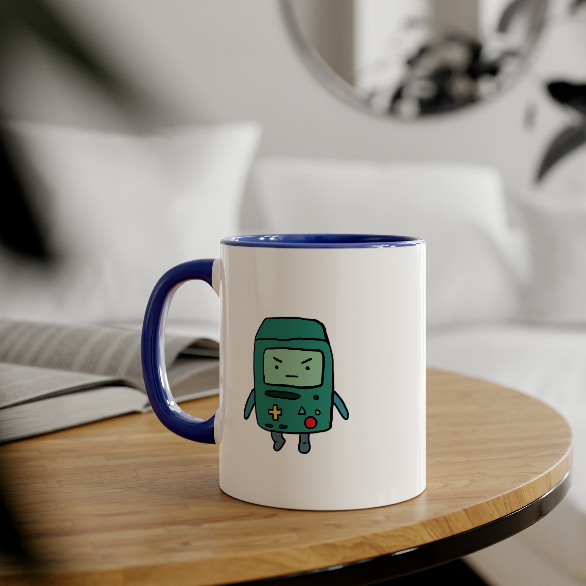 BMO Adventure Time Christmas Gift Mug Angry Bmo Edition - Etsy