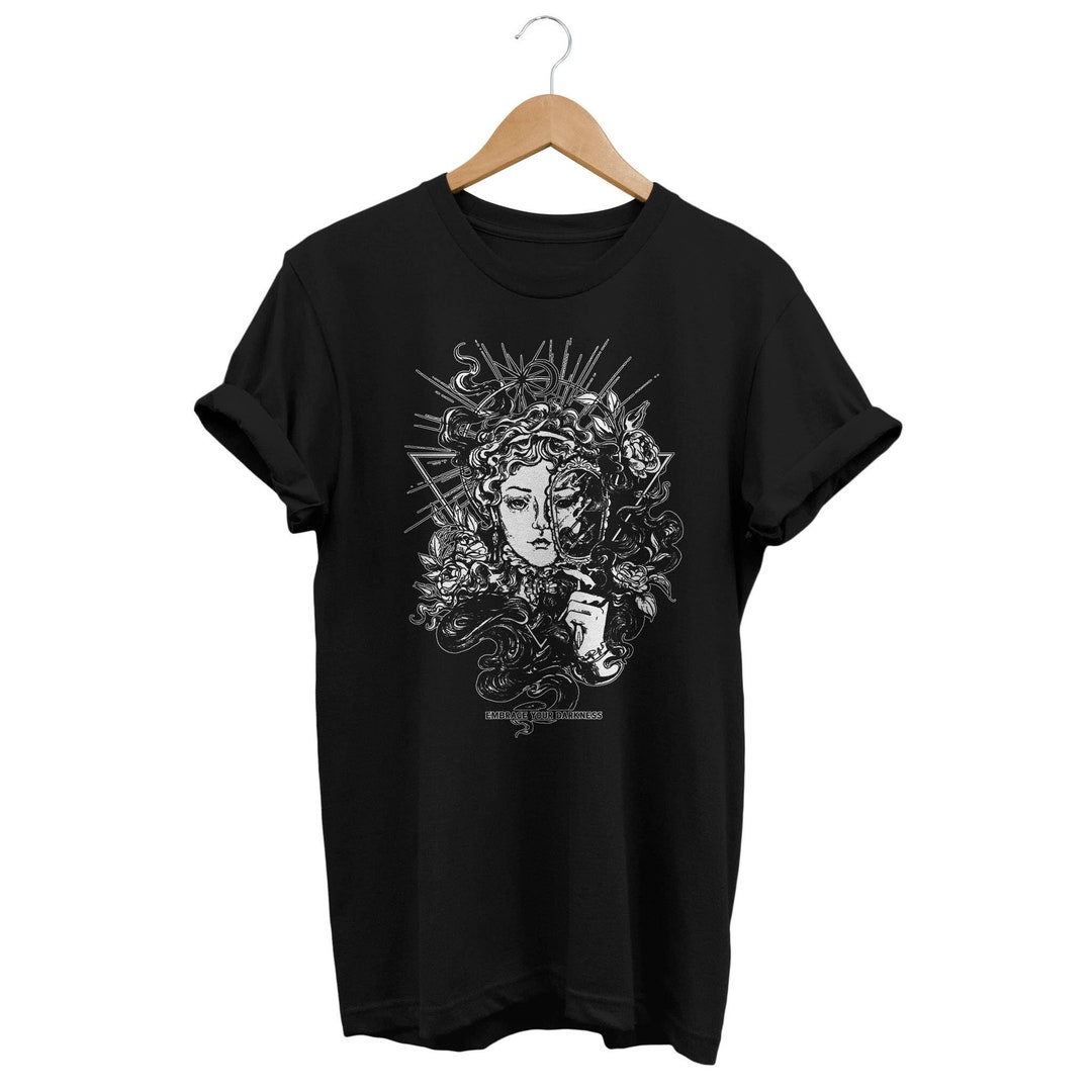 Alternative Goth Shirt, Grunge Tshirt, Pastel Goth Clothing, Gothic ...