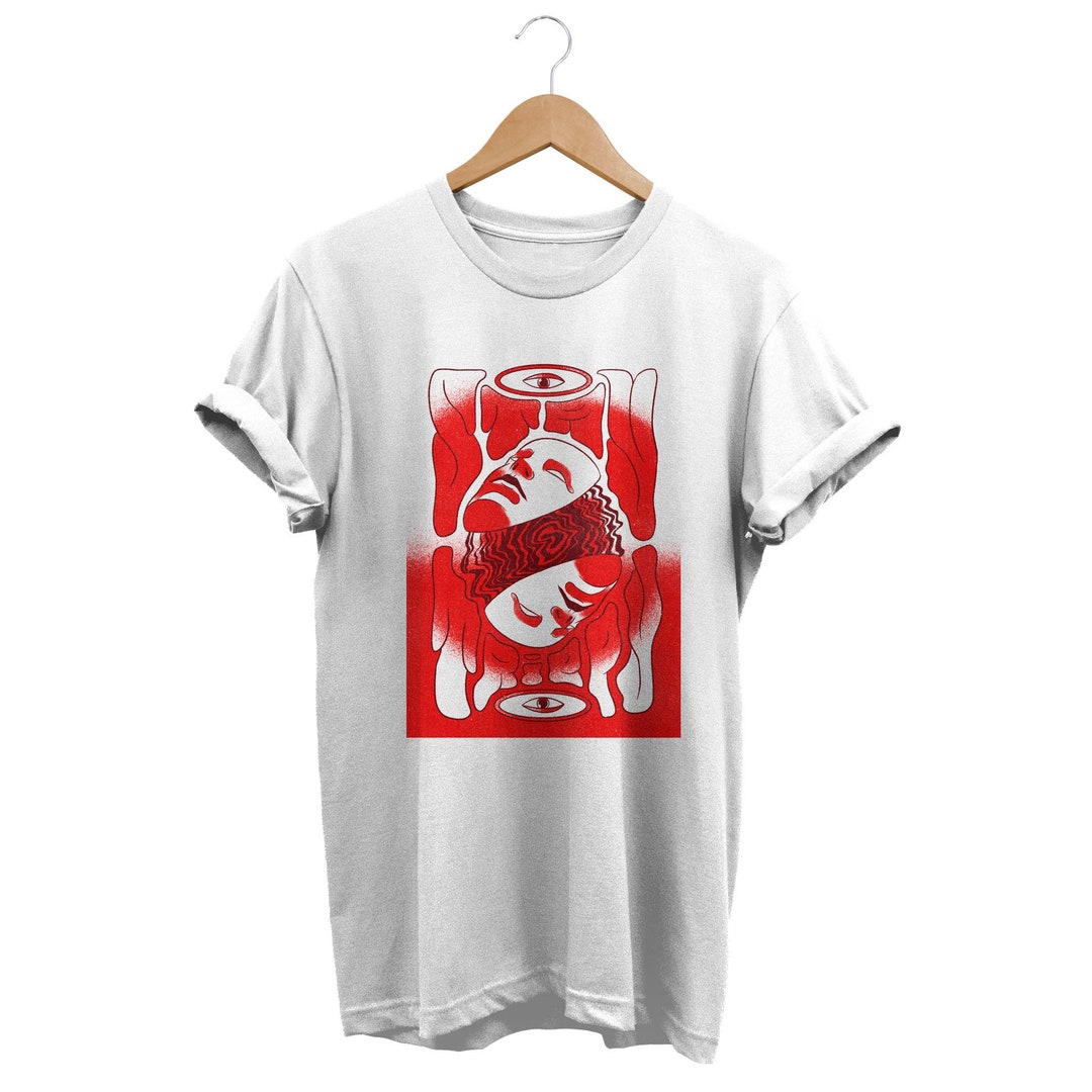 Surrealist Shirt, Trippy T-shirt, Artsy Tee, Artist Top, Modern Art ...