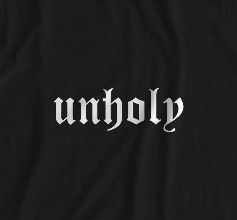 Unholy Shirt Gothic Clothing Pastel Goth T-shirt - Etsy