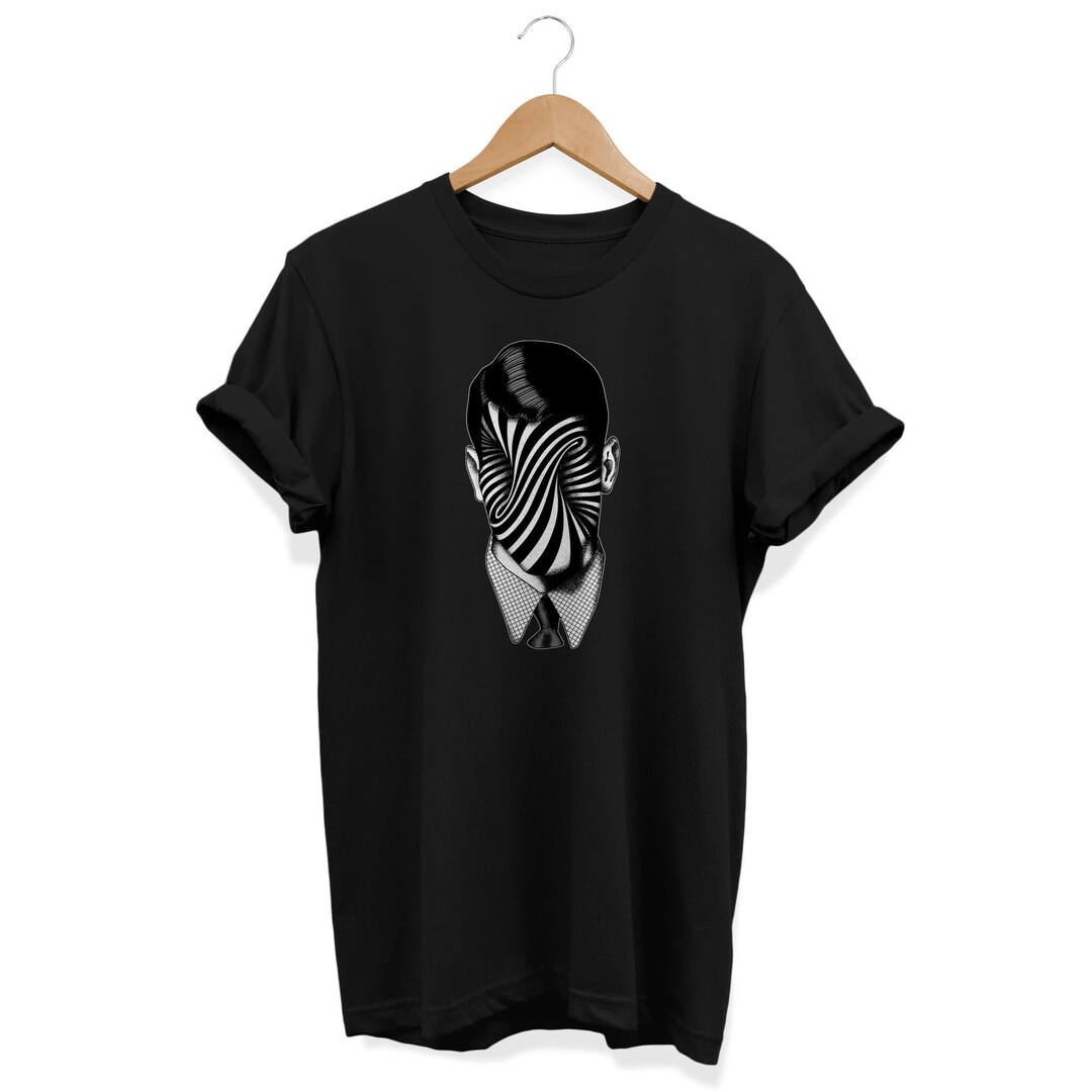 Psychedelic Paradox Man Weird T-shirt | Abstract Artsy Graphic Tee ...