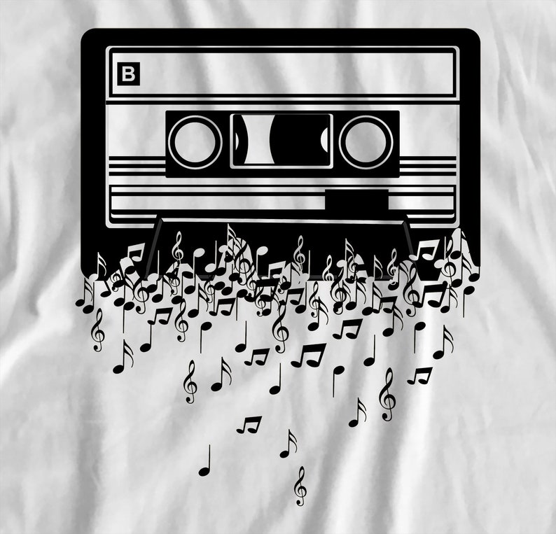 Cassette Tape Shirt Old School T-shirt Retro 80s Tshirt | Etsy