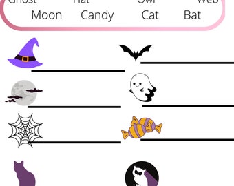 Fill in the Blank Missing Letter Homeschool Worksheet Printable - Etsy