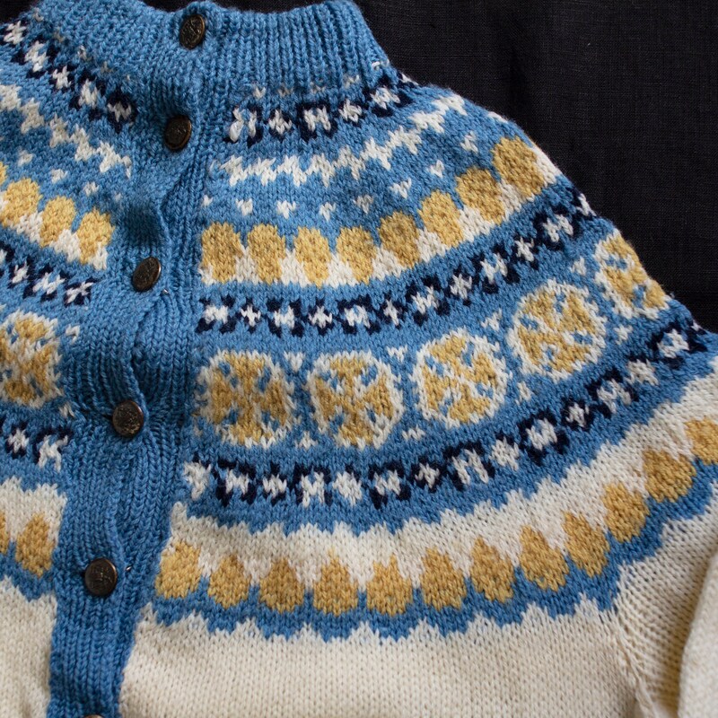 Fair Isle Buttons - Etsy