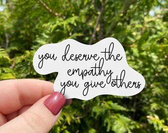 Empathy Sticker - Etsy