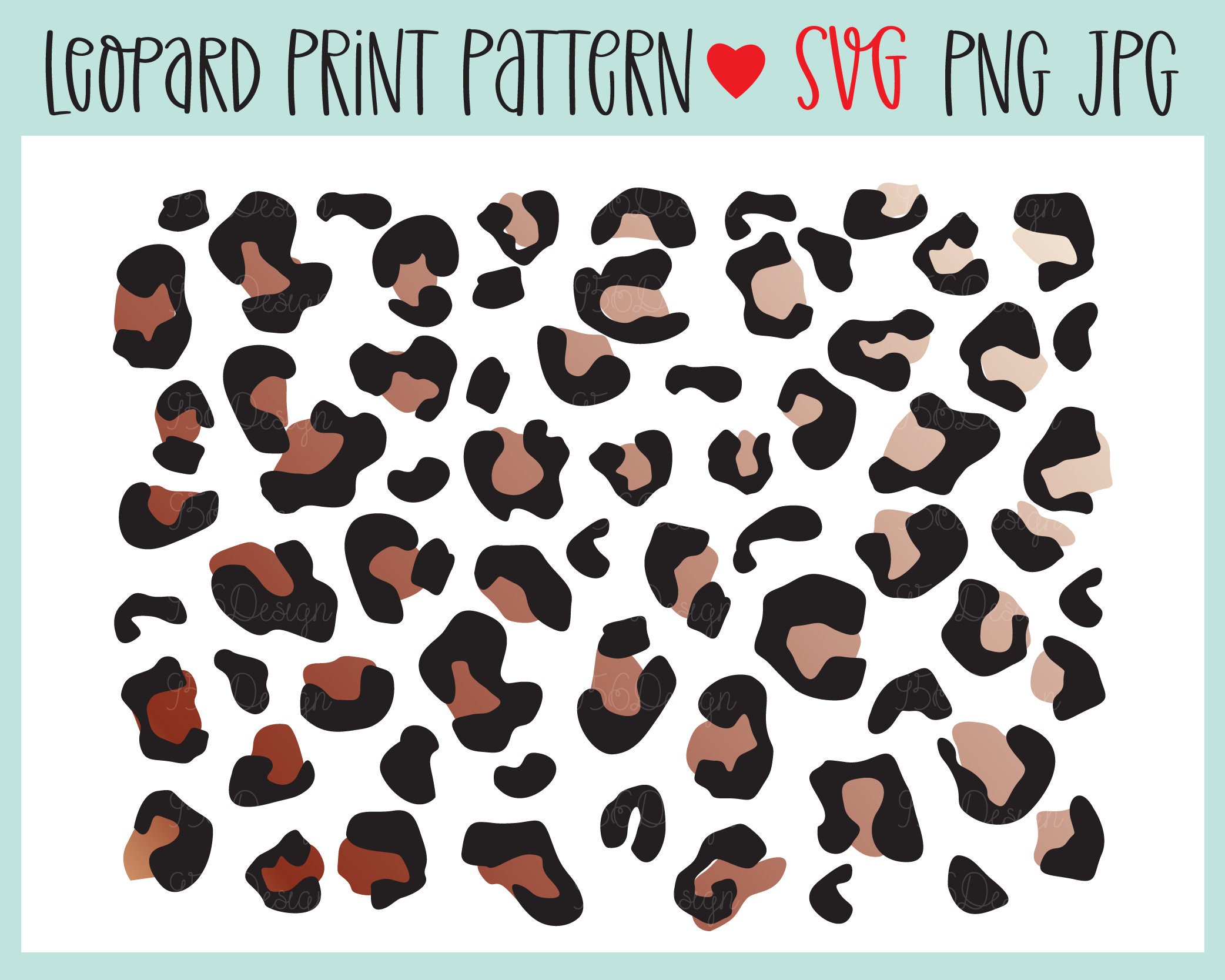 Leopard Print SVG, Leopard SVG, Leopard Png, Leopard Pattern Svg ...
