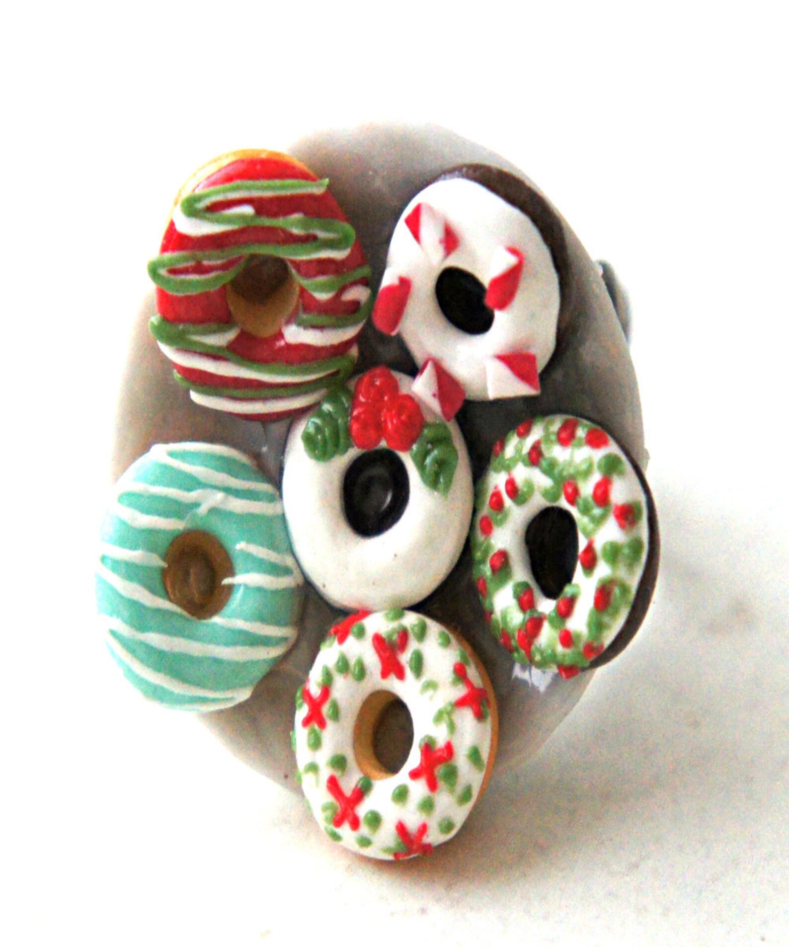 Christmas Donuts Ring - Etsy