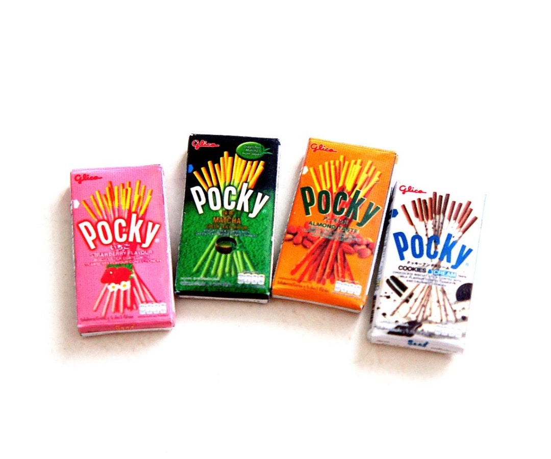 Pocky Box Charm Necklace: 24-inch Ball Chain - Etsy