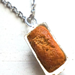 Loaf Bread Necklace- Miniature Food, Food Necklace, Bread Necklace - Etsy