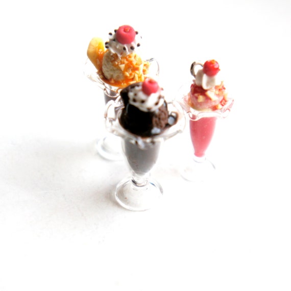 Milkshake Necklace-miniature Food Jewelry Dessert Jewelry - Etsy
